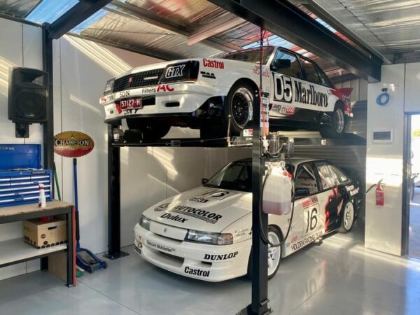 AYL4000 4 Post Car Storage Workshop Hoist 4 ton - Aussie Car Hoist