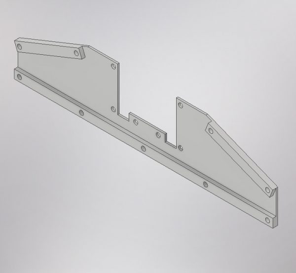 2 Post Car Hoist Base Support, Reinforcement Plates For YL-240 & YL-340 ...