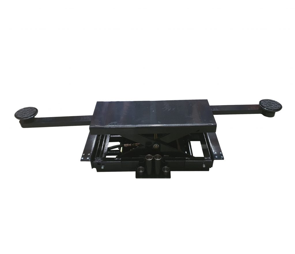 RJ-3500 Hand Operated 1.6 Tonne 4 post Car Hoist Rolling (Sliding) Jack ...