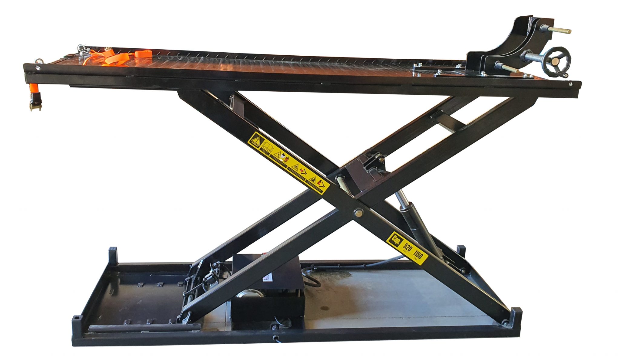Motor Bike, Cycle 520Kg Large Commercial Hydraulic Lift Table Hoist ...