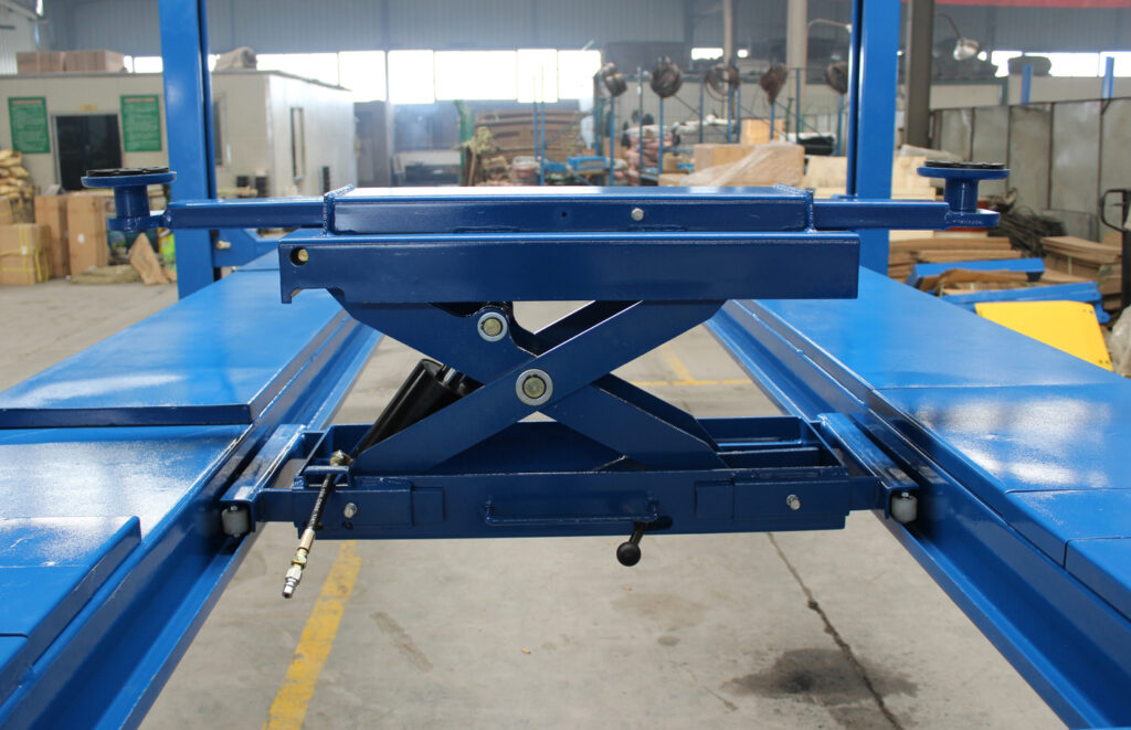 RJQ-4500 Air Operated 2 Tonne Pneumatic Car Hoist Rolling (Sliding ...