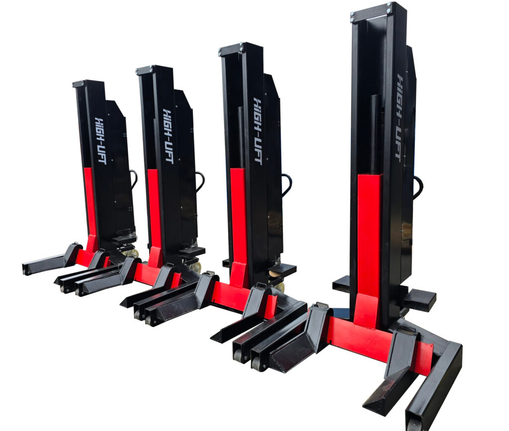 Wireless Mobile Truck Column Lift Hoist, Bus, Forklift. Caravan, Lift ...